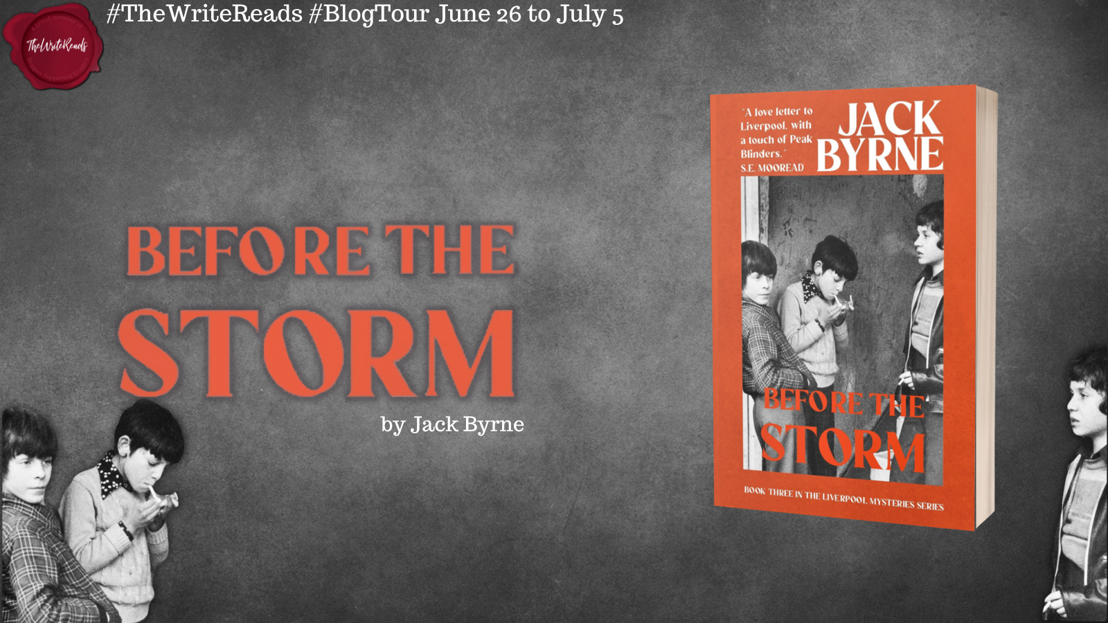 Book Review: Before the Storm by Jack Byrne #TheWriteReads #BlogTour - The Artsy Reader