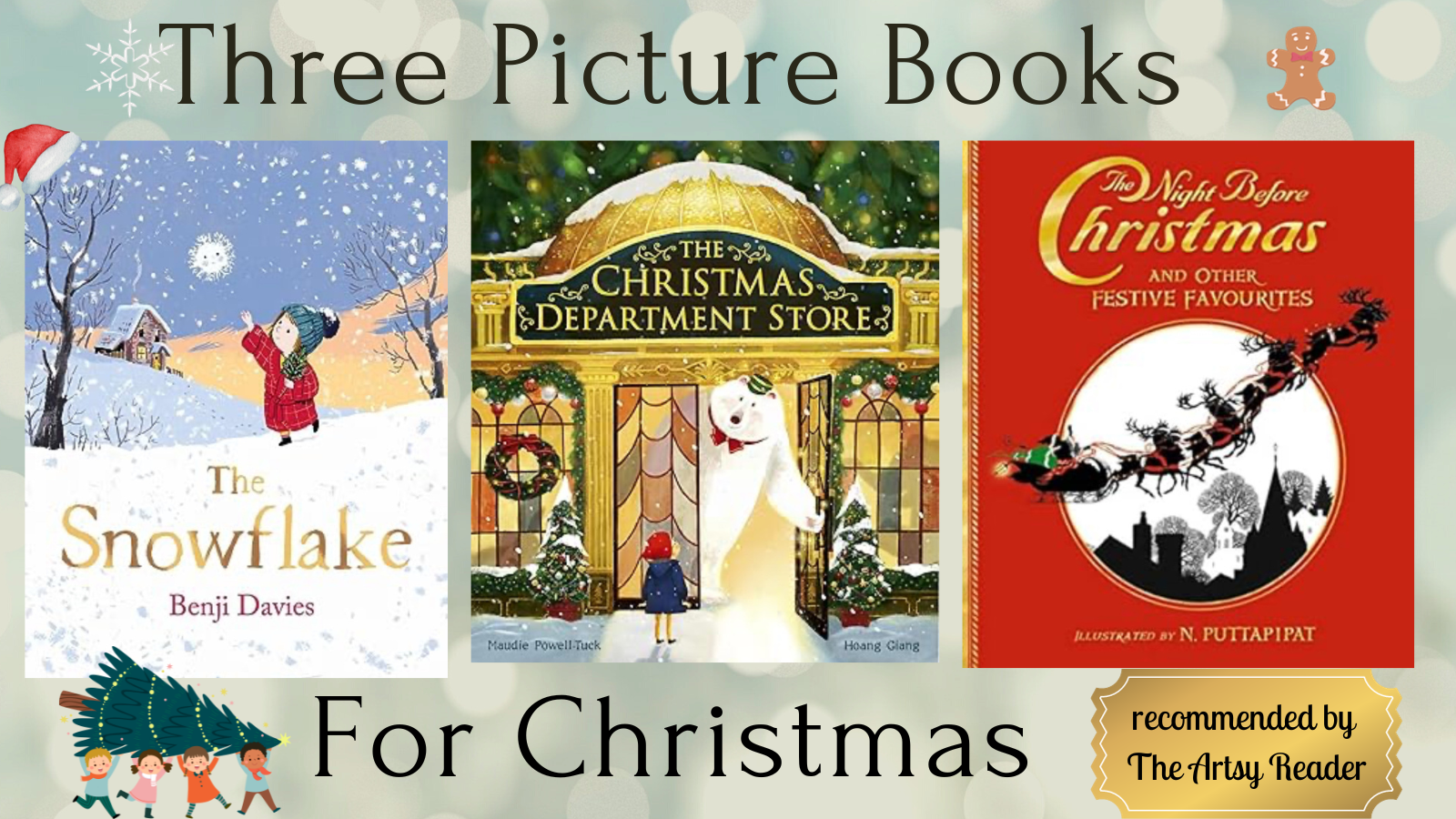 Three Picture Books for Christmas - The Artsy Reader